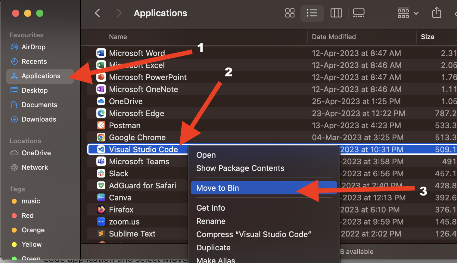 How To Uninstall Visual Studio Code On MacOS Code2care